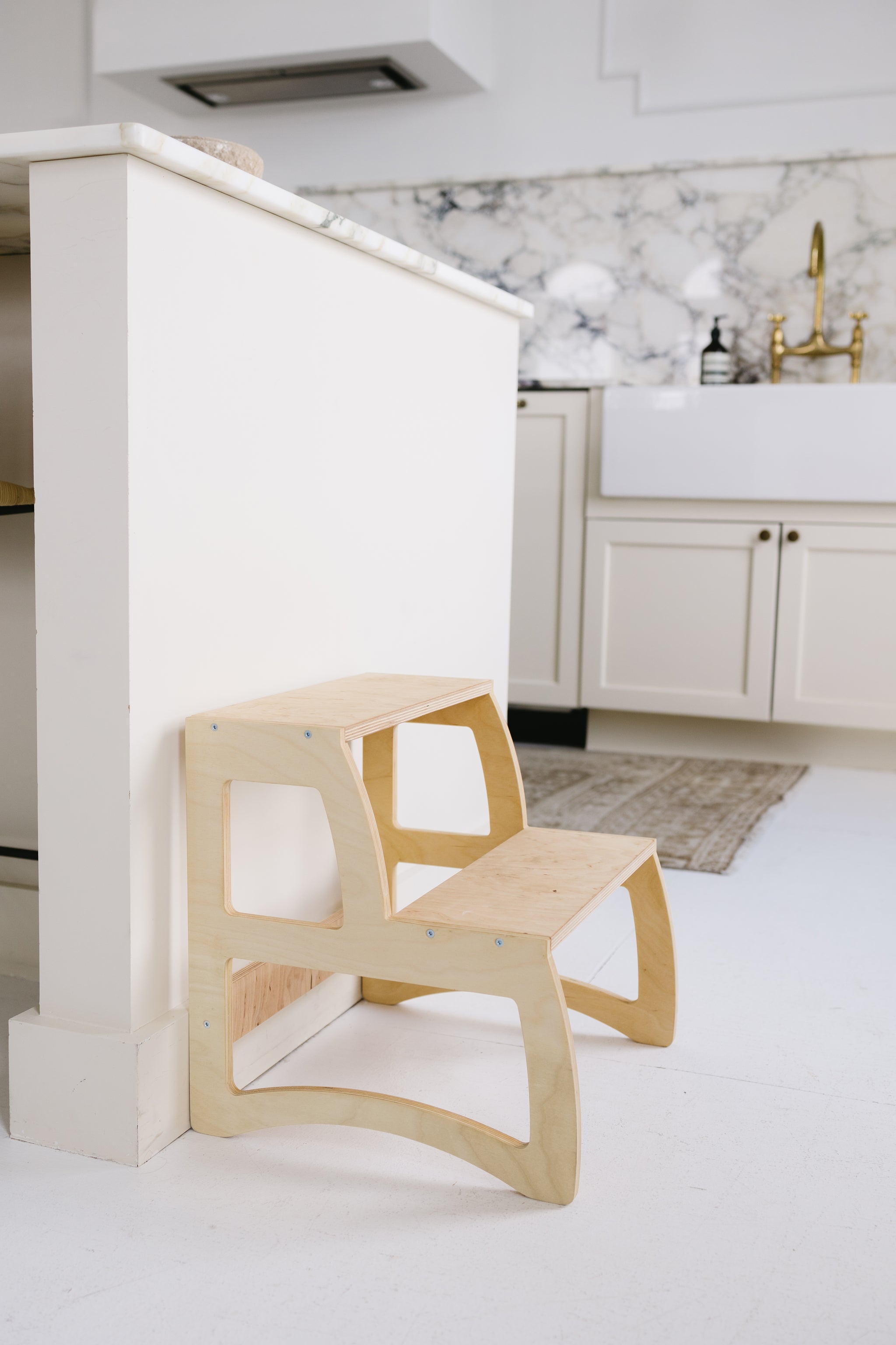 Toddler step stool | Learning Tower – Woodandroom