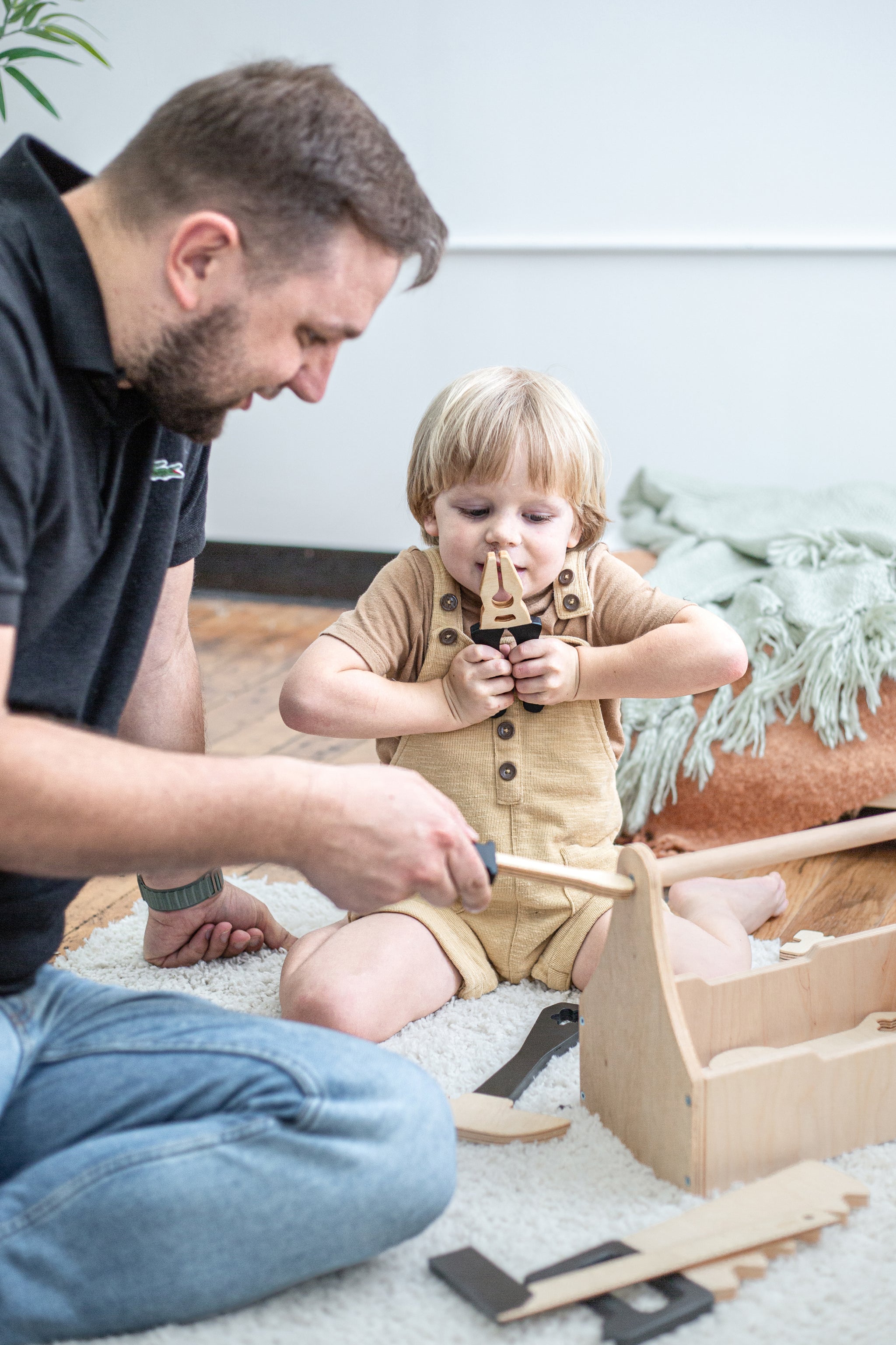 Wooden Toy Tool Box Set – Woodandroom
