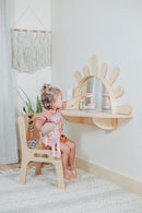 Wall-Mounted Kids Table “Sunshine” – Woodandroom