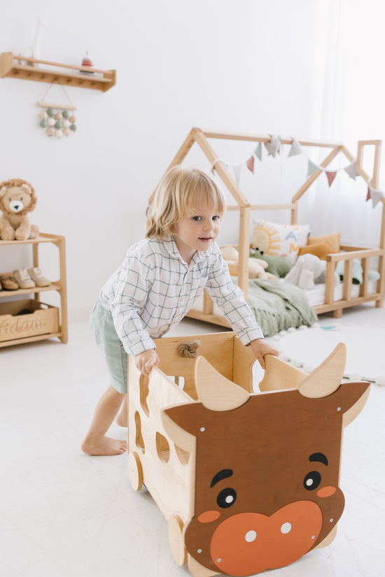 Wooden Toys Boxes “Cow” – Woodandroom