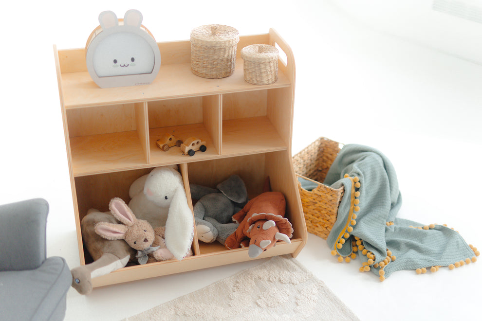 Montessori-Inspired Toy Storage Shelf – Woodandroom