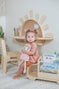 Wall-Mounted Kids Table “Sunshine” – Woodandroom