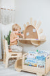Wall-Mounted Kids Table “Sunshine” – Woodandroom